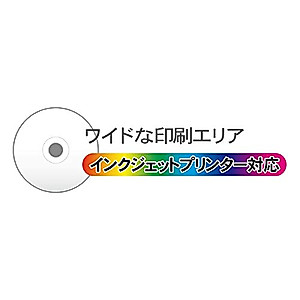 Lazos L-DD50P DVD-R, 4.7 GB for Data, Supports 1 to 16x Speed, Single Recording, White Wide Printing, 50 Sheets, Spindle Case Included