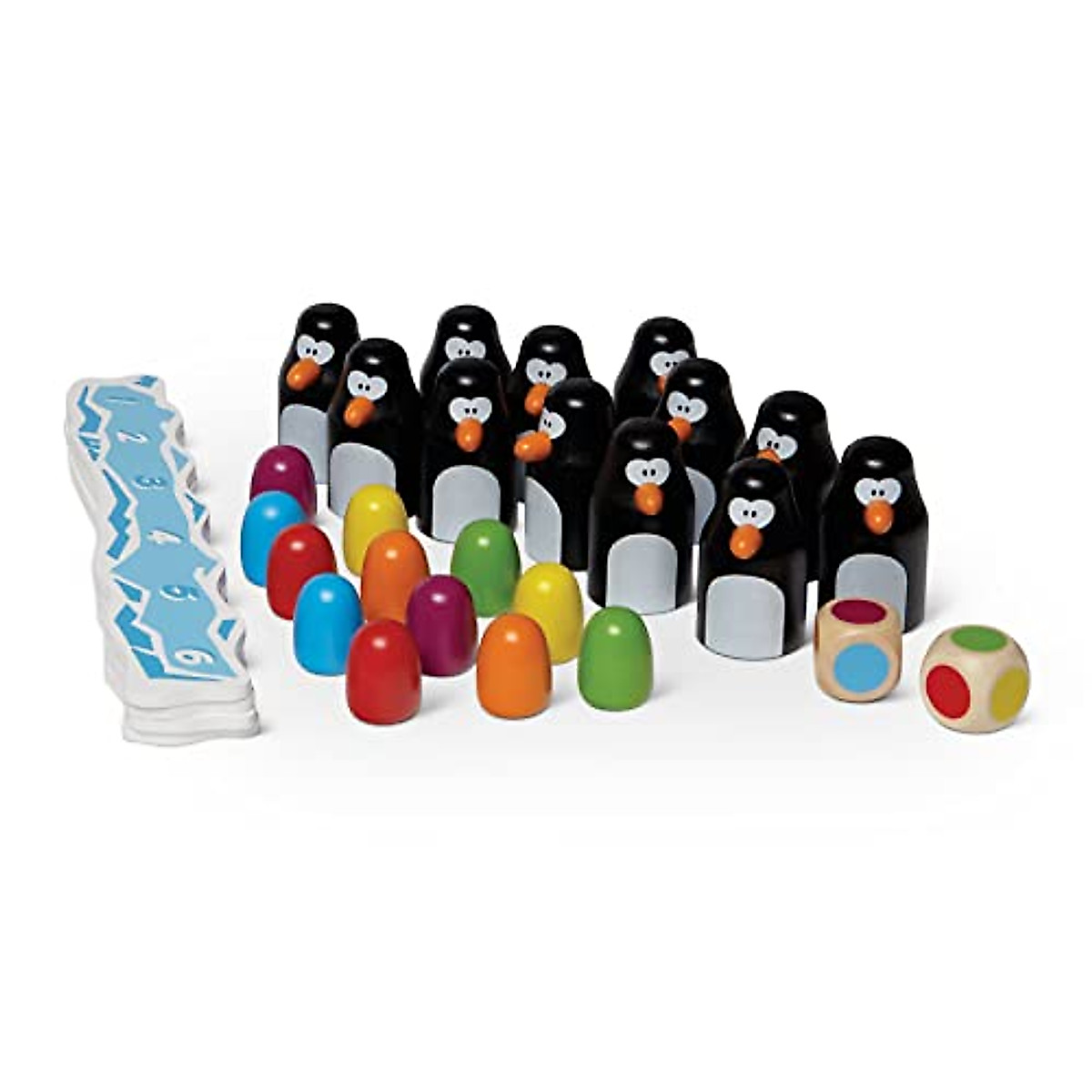 Blue Orange Games Pengoloo Award Winning Wooden Skill Building Memory Color Recognition Game for Kids