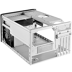 Silverstone Tek Micro-ATX, Mini-DTX, Mini-ITX Small Form Factor Computer Case, Compatible with ATX PSU Cases SG11B