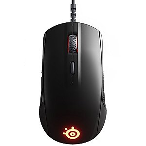 SteelSeries Rival 110 Gaming Mouse - 7,200 CPI TrueMove1 Optical Sensor - Lightweight Design - RGB Lighting (Renewed)