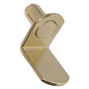 The Hillman Group 59744 Brass Shelf Pin, 5mm, 20 Pieces