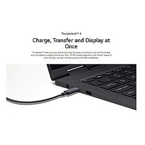 LG gram 16'' 2-in-1 Ultra-Lightweight Laptop,WQXGA (2560 x 1600) IPS 16:10 TouchDisplay,Intel Evo Core i7-1165G7, Wi-Fi 6, 21 hr BatteryLife, Thunderbolt4, Stylus Pen,Win 11(16GB RAM | 512GB PCIe SSD)
