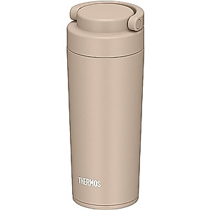 Thermos JOV-420 CL Vacuum Insulated Portable Tumbler with Carry Handle, 14.2 fl oz (420 ml), Cafe Latte