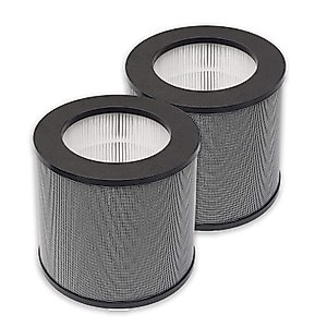 PUREBURG HSE600 Replacement Filters Compatible with HATHASPACE HARMONY 600 HEPA Air Purifier,2-Pack H13 True HEPA 4-Stage Filtration Activated carbon 2-IN-1 Air Clean