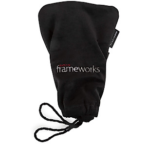 Gator Frameworks Soft Velvet Carry Bag for Studio Microphones Protects from Dust, Dirt, Scratches (GFW-MICPOUCH)