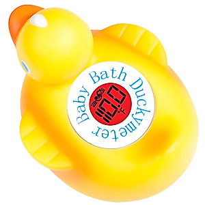 Duckymeter, the Baby Bath Floating Duck Toy and Bath Tub Thermometer