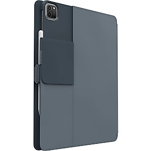Speck Products BalanceFolio iPad Pro 12.9” (3rd, 4th, 5th Generation) Case, Stormy Grey/Charcoal Grey, 1 Count
