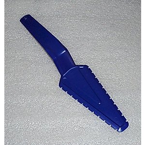 Vintage Tupperware Pastry Server Pie Wedge Cutter Royal Blue