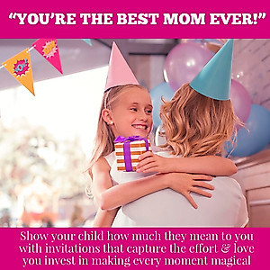 Let’s Roll Star Roller Skating Birthday Party Invitations, 20 5x7 Fill In Cards with Twenty White Envelopes by AmandaCreation