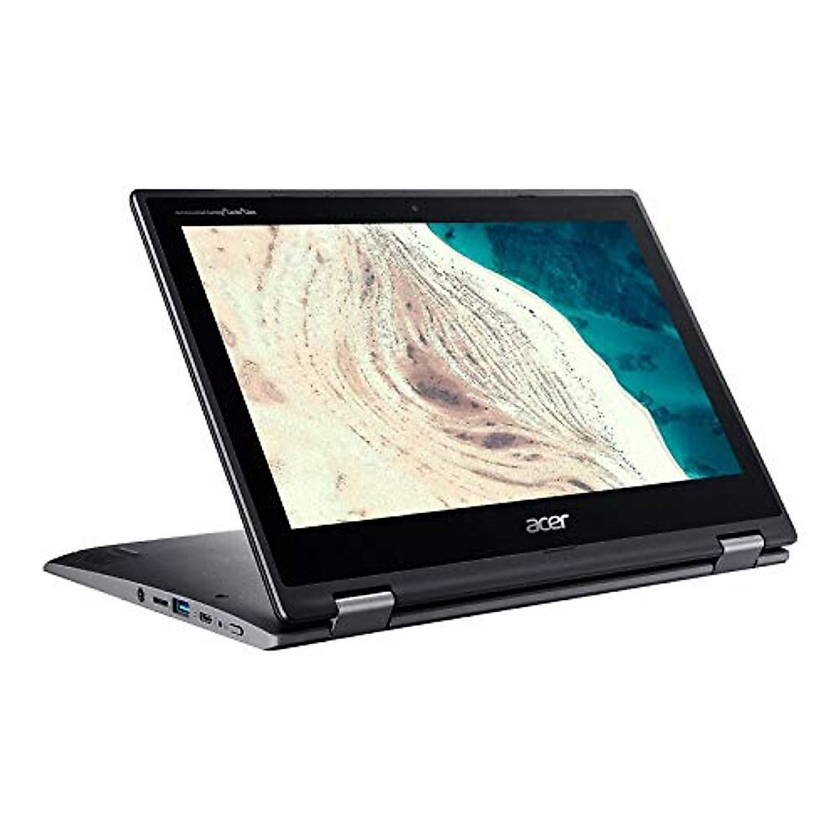 Acer Chromebook Spin 511 2-in-1 with Intel Celeron N4000 1.1GHz (11.6-inch, 4GB RAM, 32GB Flash) Black (Renewed)