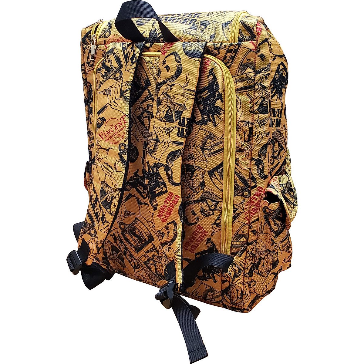 Vincent Master Backpack Travel Stylist Barber Bag (Gold)