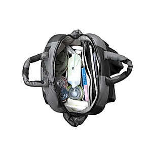 7AM Voyage Diaper Bag Backpack - Multifunctional Waterproof Travel Bag, Large Capacity Carry on Backpack with Padded Shoulder Straps, Newborn Essentials Backpack for Traveling | Print Stella Grand