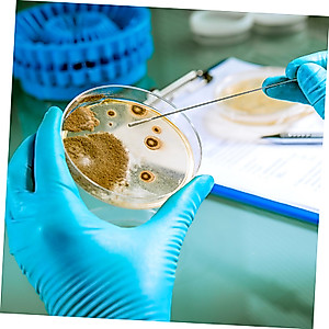 Healeved Prepoured Agar Plates 10pcs 7cm Agar Petri Dishes Science Experiment Supplies for Mushroom Cultivation and Science Fair Projects