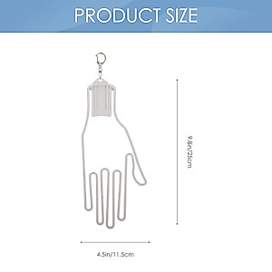 NOLITOY Gold Gloves Bracket Golf Gloves Rack 2pcs Golf Glove Holder Lovers Abs Forming Machine White Outdoor Golf Gloves Holder Keeper Gloves