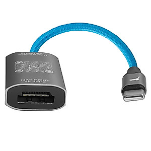 KONDOR BLUE HDMI to USB C Capture Card for Live Streaming Video & Audio. Compatible with Zoom, Skype, OBS, ECamm, VLC, YouTube, Facebook, Restream + More