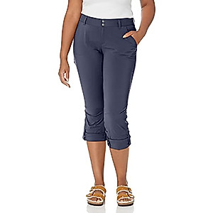 Columbia Women's Saturday Trail Stretch Pant, India Ink, 12