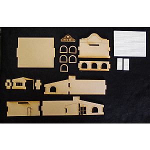 GameCraft Miniatures 28mm Taco Restaurant (MDF) - 28MMDF163