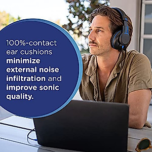 ThinkWrite Technologies TWT Audio Duro, TW200 | Premium Over-Ear Noise Reducing Headphones (3.5mm Jack)