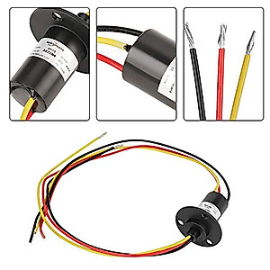 Walkingpround 30A 250Rpm 380V 3 Wires Wind Generator Slip Ring for Wind Turbine Power Generator