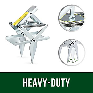 Garsum Scissor Mole Trap for Lawns, Mole Kill for lawns, EasySet Eliminator Vole Gopher Traps, Reusable Quick and Clean Kill,1 Scissor Trap