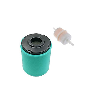 TENOMAL 16 083 01 Air Filter + 16 083 02 Pre Filter With Fuel Filter Replace Kohler 16 083 01-S, 16 883 01-S1, 1608301, 1688301, 15372 and 102-855 Fits Kohler ZT710, ZT720, ZT730, ZT740