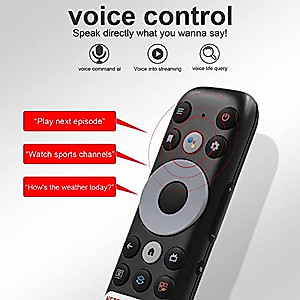 RC902N FMR1 Replacement TV Voice Remote Control,Applicable for TCL 55R646 65R646 75R646 50S546 55S546 65S546 75S546 50S446 43S446 55S446 65S446 75S446 85S446 Mini-LED QLED 4K UHD Smart TV