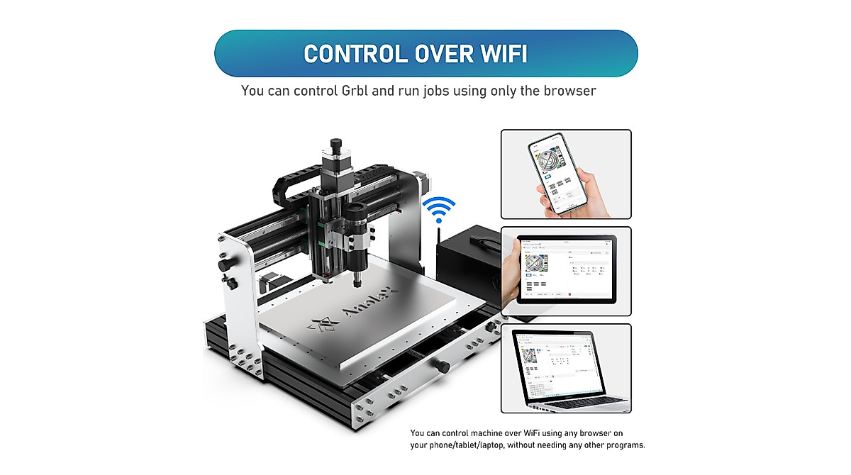 AnoleX CNC Router 4030-Evo Ultra: Precision You Can Trust
