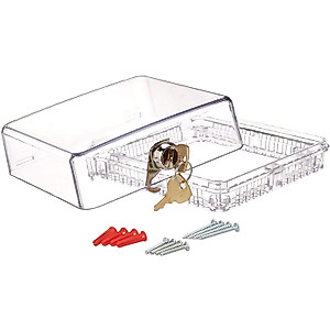 Genuine Honeywell Home CG510A Thermostat Guard, Small, Fits Thermostats 4.375H x 4.375W inches or smaller