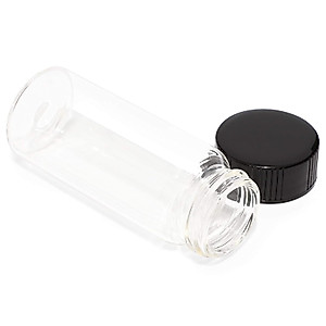 Juvale Clear Glass Empty Sample Bottles (0.7 Oz, 50 Pack)