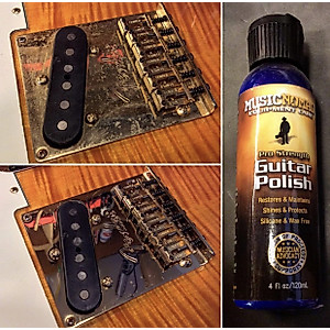 MusicNomad Premium Pro-Strength Guitar Polish for Body and Hardware, 4 oz (MN101)