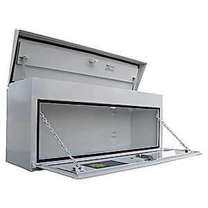 RKI UST60C White 60" Top-Opening Upper Side Truck Box