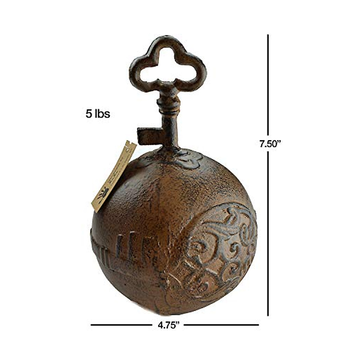 Lulu Decor, Cast Iron Door Stop, Door Stopper, Doorstops (Key)