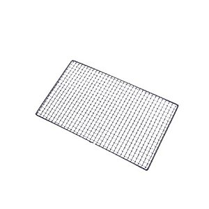 GEZICHTA Carbon Baking Net, BBQ Grill Net Baking mesh mats Barbecue Grill net Stainless Steel Cross Wire, 2540cm for Ourdoor Picnic, BBQ