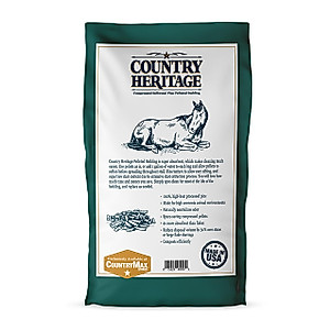 Country Heritage Premium Low Dust Pelleted Bedding Super Absorbent All Natural Softwood Pine Pellets 35 lbs.