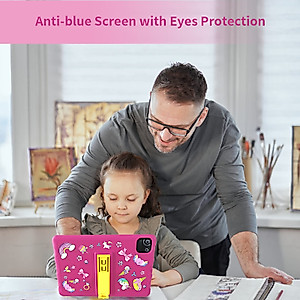 COLORROOM 2024 New 2 in 1 Tablet PC, 10inch Android 13 Tablet with Keyboard, 8GB+128GB, Case, Mouse, Stylus, Quad Core 2.0GHz, HD Touch Screen, Dual Camera, Dual Wi-Fi 6, Bluetooth, Tableta PC