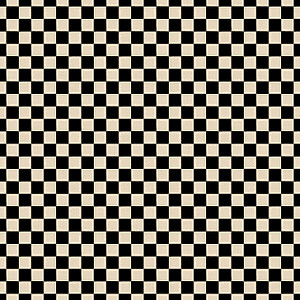 PBS Fabrics Rebel Girl by LYSA Flower, Quilter's Cotton by The Yard, Mic Check, Cream/Black