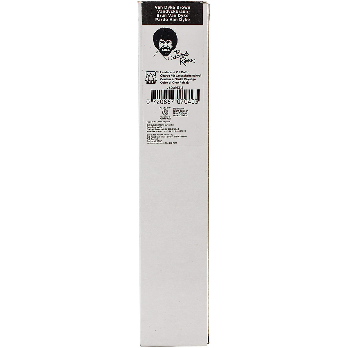 BOB ROSS INC. BOB ROSS OILS 200ML VNDYK BRWN, us:one size, Vandyke Brown