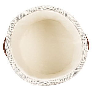 Safavieh Baby Collection Kibbles Sheep Grey Cotton Nursery Storage Basket with Handles (Fully Assembled)