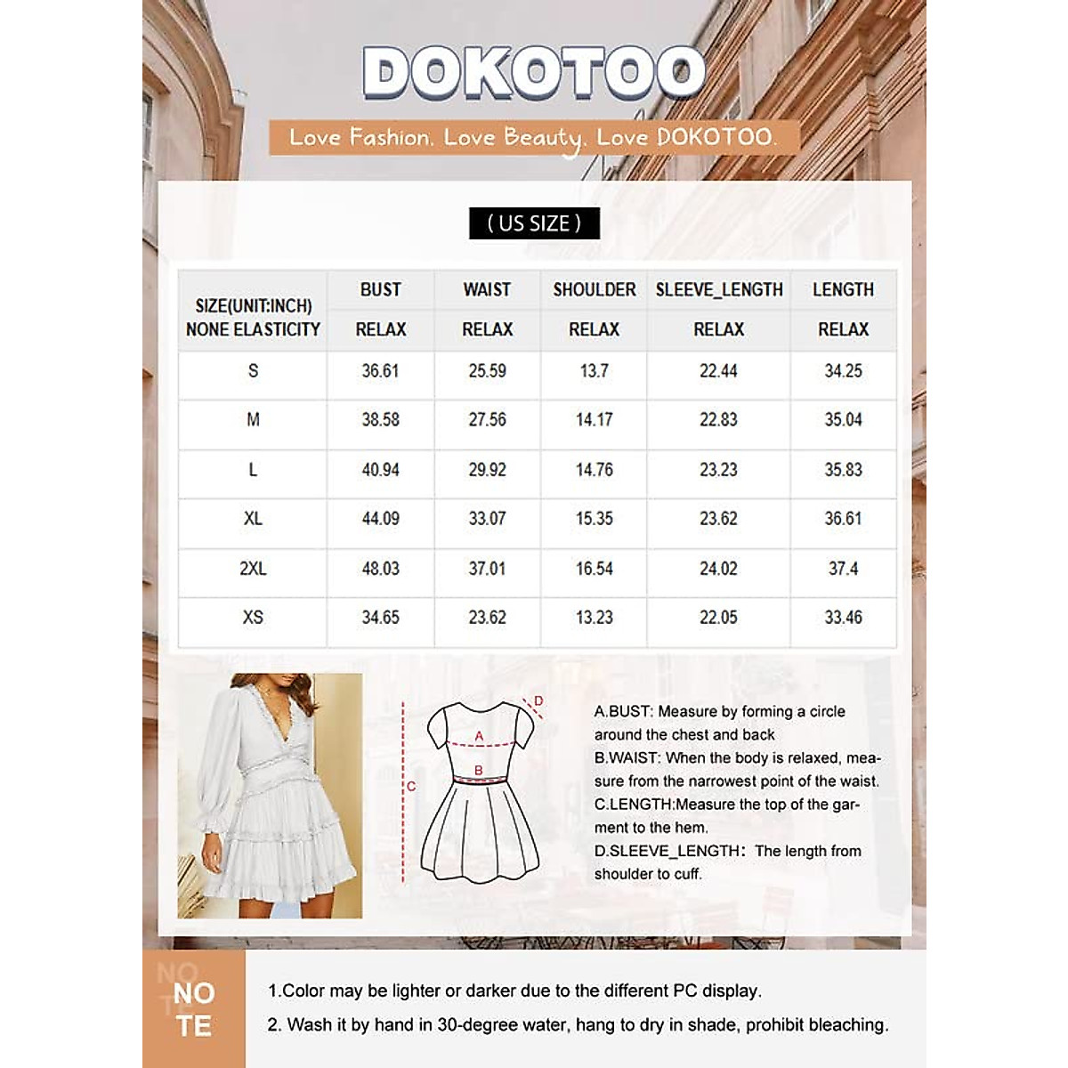 Dokotoo Womens Cute Spring Summer Casual Sexy Deep V Neck Ruffle Chiffon Lantern Long Sleeve Elegant Boho Hawaiian Flowy Mini Short Skirt Dresses for Women Party 2023 Black Small