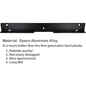 Replacement Wall Mounting Bracket for TOTO Neorest Toilets and Bidets Remote Control THU6209 MS989 MS988 SN8551M MS8551CUMFG 500H 550H N550H THU9798 SN982M MS982CUMG MS952CUMG TCF9786JA SN952M, Black