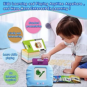 JUNQIU Flash Cards Educational Toys for Toddlers 2 3 4 5 6 Year Old, Toddler Learning Toys for Girls Boys Gifts