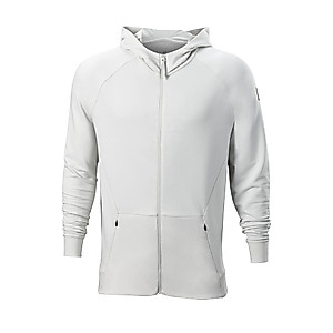 EvoShield Men's Full Zip Hoodie, Pebble, Small