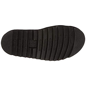 Dr. Martens womens Slide Sandal, Black Hydro Leather, 6 US