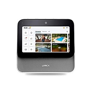 Lorex Smart Home Security Center, Wi-Fi Security Camera System with 1080p HD Bullet Cameras, Motion Detection and Color Night Vision, 64GB MicroSD 4 Channel System, 2 Bullet Cameras