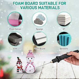 Hot Foam Cutter for Christmas gift, Foam Cutter Electric Cutting Machine Pen Tools Kit With 110-240V / 18W Digital Voltage Controller Electric Cutting Machine Pen Tools Kit Wire, Mark Pen