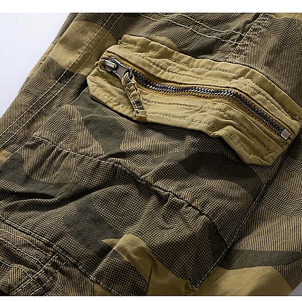 Mens Distressed Shorts Big and Tall Cargo Shorts for Men 2023 Casual Drawstring Elastic Waist Tooling Shorts 7" Inseam Waistband Shorts White Linen Shorts Men 7 Inch Inseam Khaki 2X