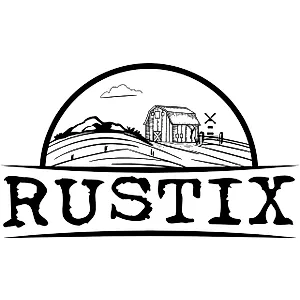 RUSTIX Mini Wooden Stool Rustic Decorative Tiny Stool Ideal Accent Stool for Small trinkets, Plants and Decor - 7" W x 5.75" H