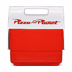 Igloo 4 Quart Limited Edition Toy Story Pizza Planet Portable Lunchbox Mini Playmate Cooler Ice Box, Small