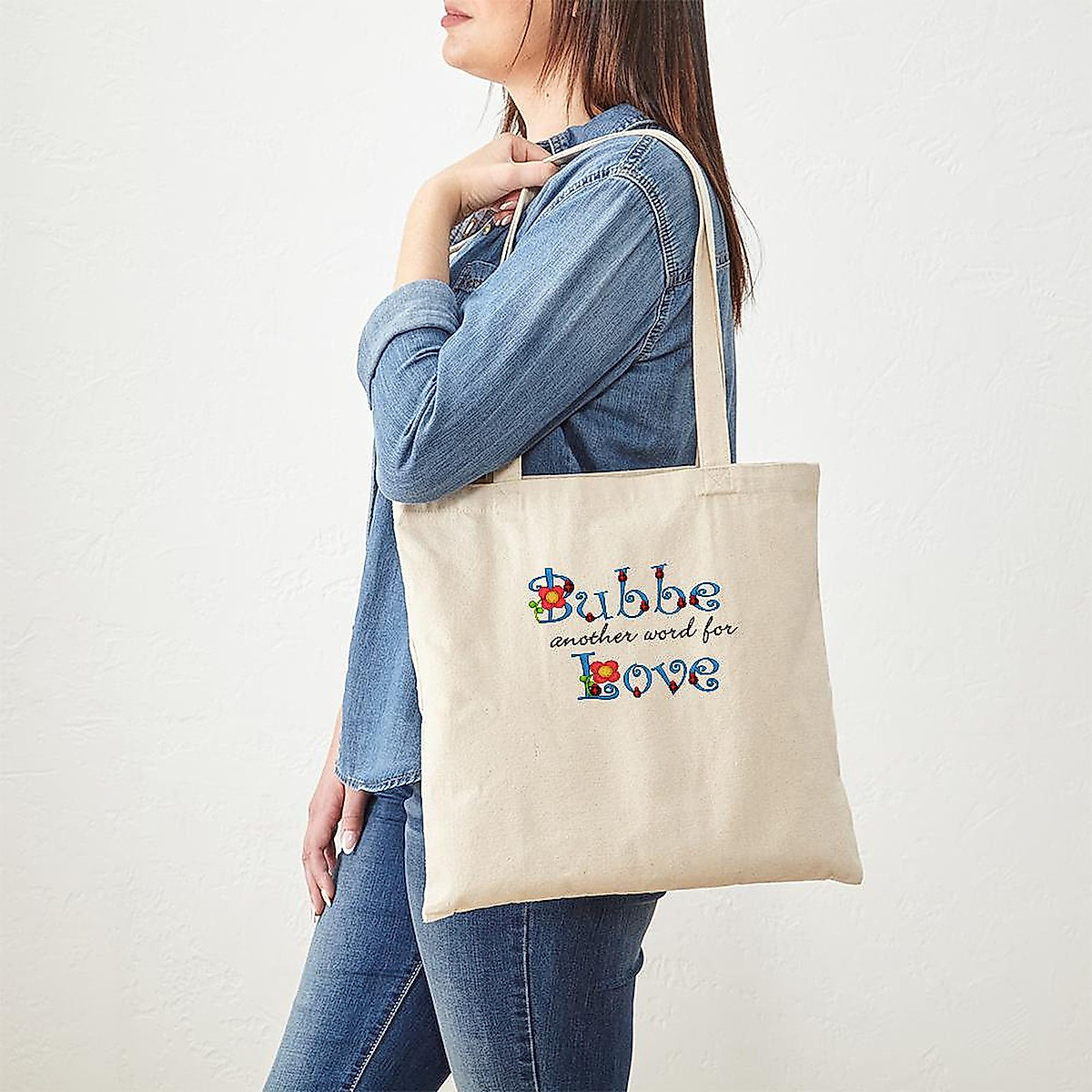 CafePress Bubbe Another Word LOVE Tote Bag Canvas Tote Shopping Bag