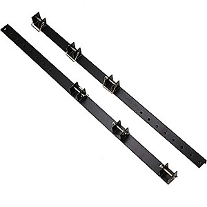 JMTAAT 3 Place Heavy Duty Trimmer Rack Holder Mount on Pickup/Trailer Weed-Eater Edgers Shaft Hedge Clippers Enclosed Gas Carrier New